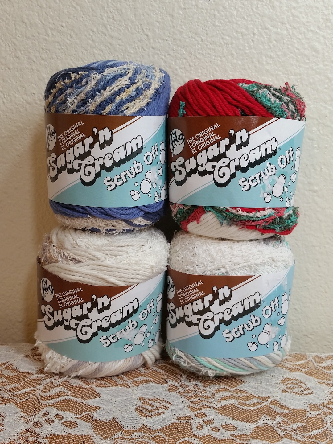 Lily Sugar N Cream Scrub off Yarn: Cotton Blend, Medium 4 (1 Skein) - Etsy