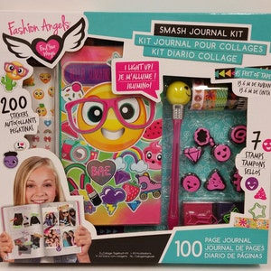 Fashion Angels "smash Journal Kit" for Ages 8+, 7 Languages, 100 Pages ...