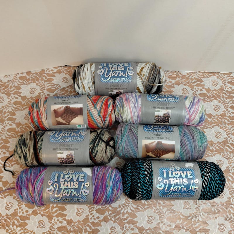 4 Medium Crochet Yarn - Etsy