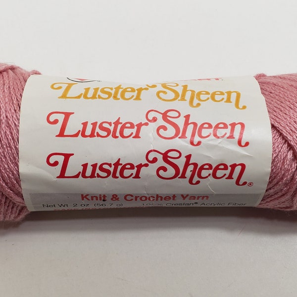 Luster Sheen Yarn - Etsy