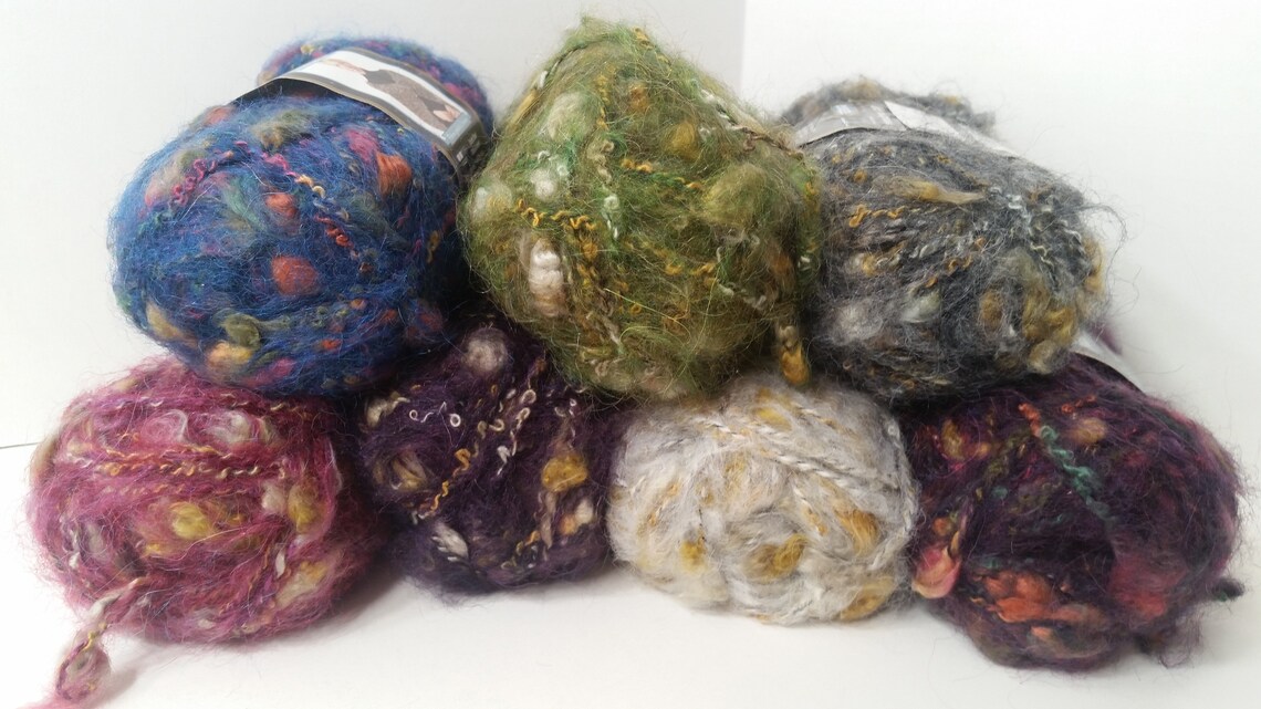 Bernat Galaxy Nouveau Yarn, Mohair Blend: 1.75oz - Etsy
