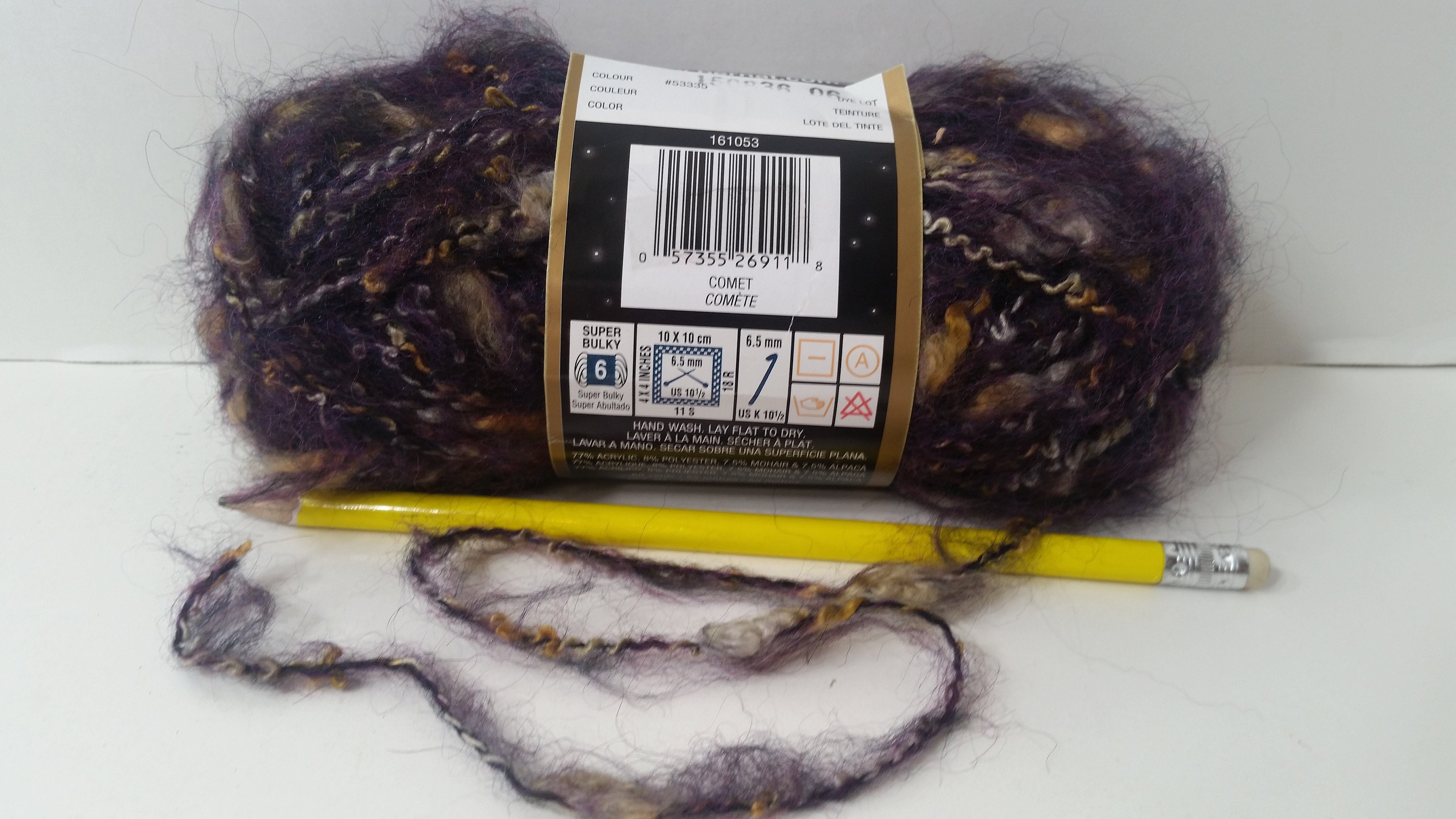 Bernat Galaxy Nouveau Yarn, Mohair Blend: 1.75oz - Etsy