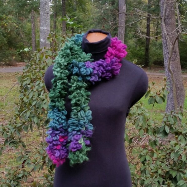 Knitted Boa - Etsy