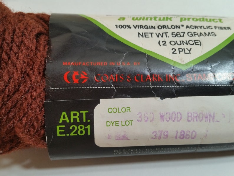 Vintage Red Heart Sport Yarn(1.0oz-2.0oz Skeins, Orlon Acrylic - Etsy