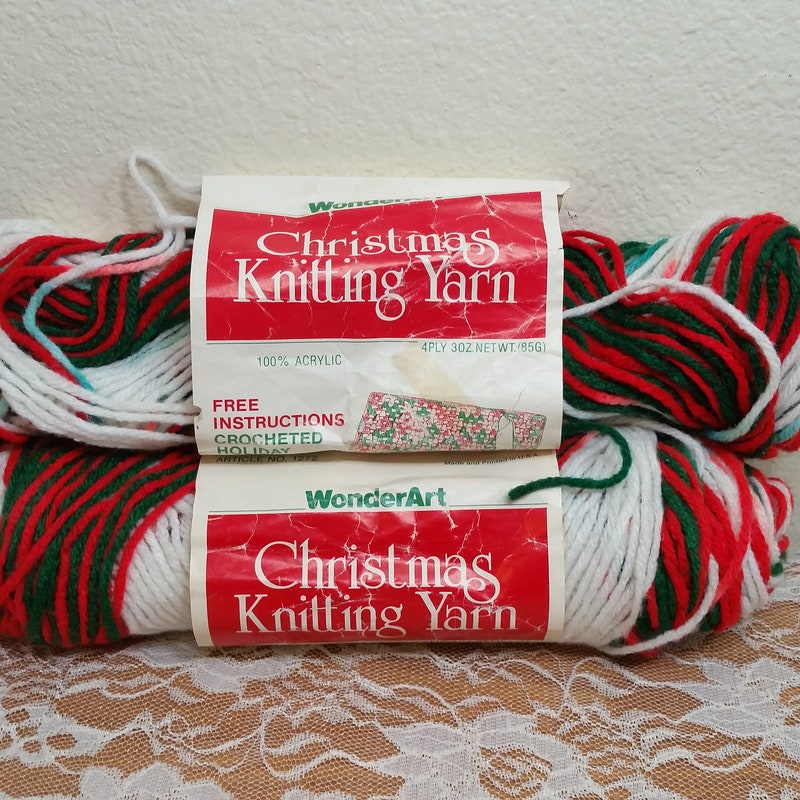 Christmas Yarn - Etsy