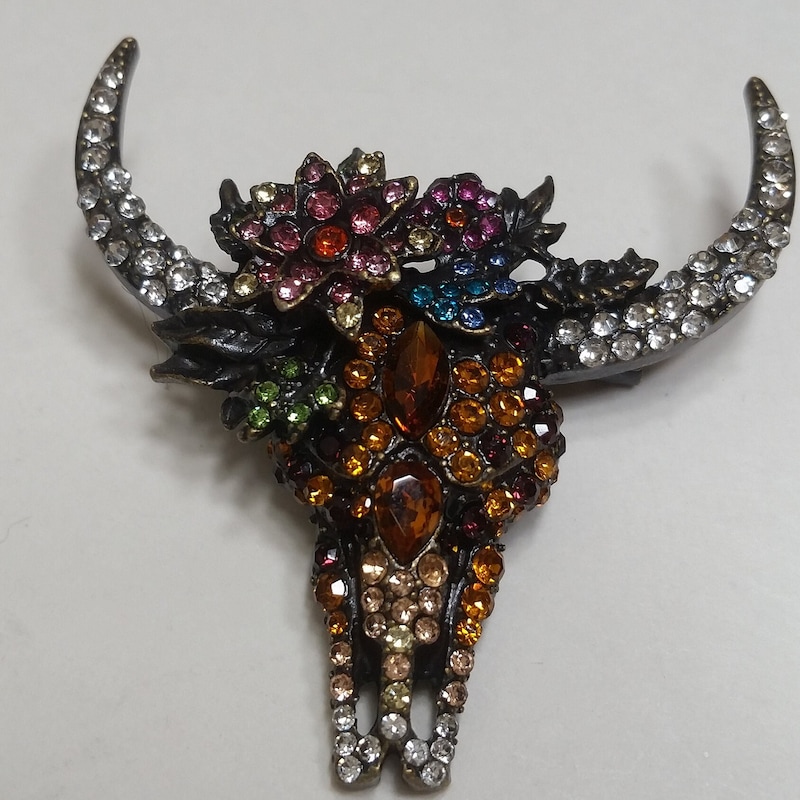 Brooch Western Broach - Etsy