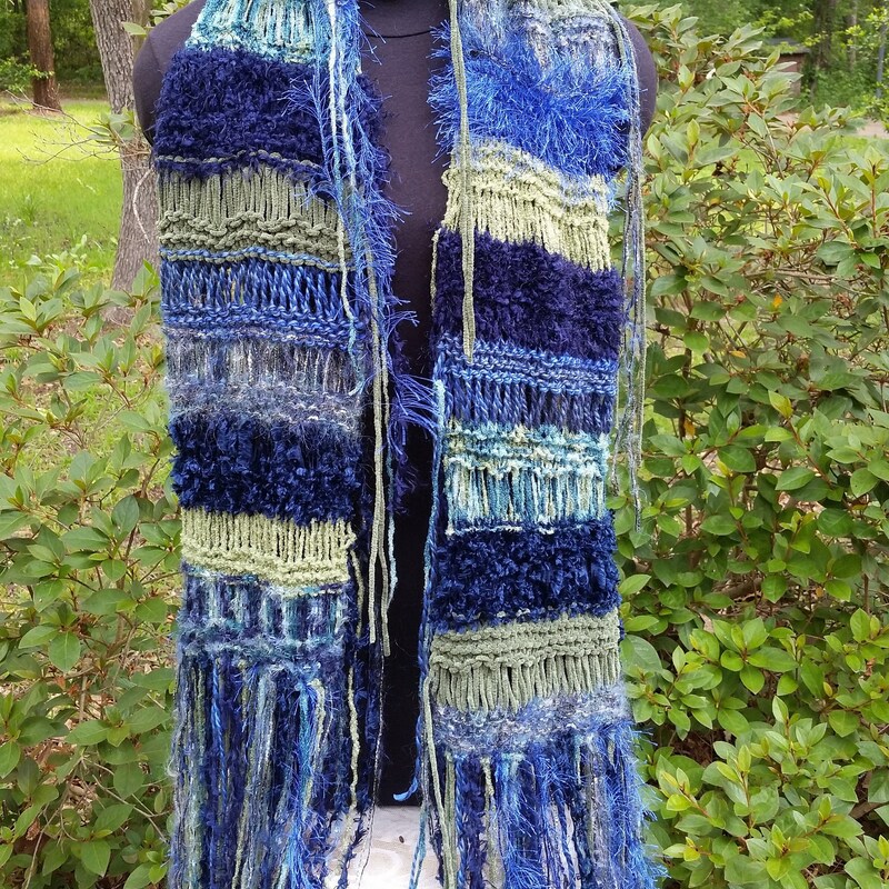 Fringe Scarf - Etsy
