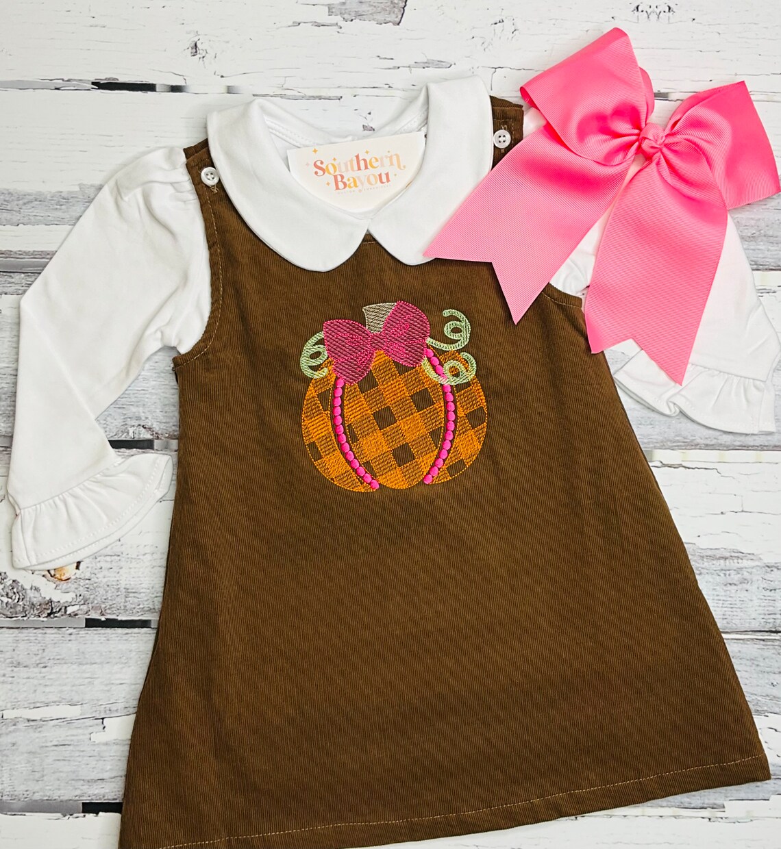 Girls Fall Pumpkin Outfit - Toddler Pumpkin Girls Dress - Girls Pumpkin ...