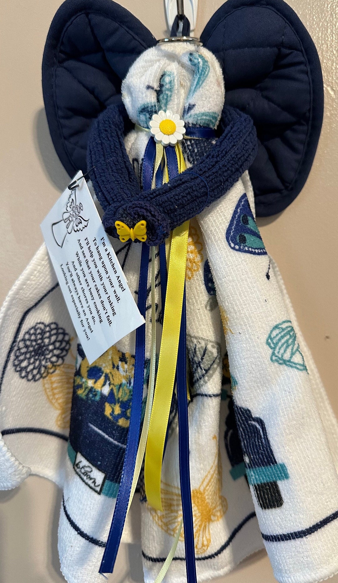 Kitchen Angel Dish Towel - Etsy