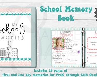 Digital School Years Memory Book for Goodnotes or Xodo Ipad - Etsy