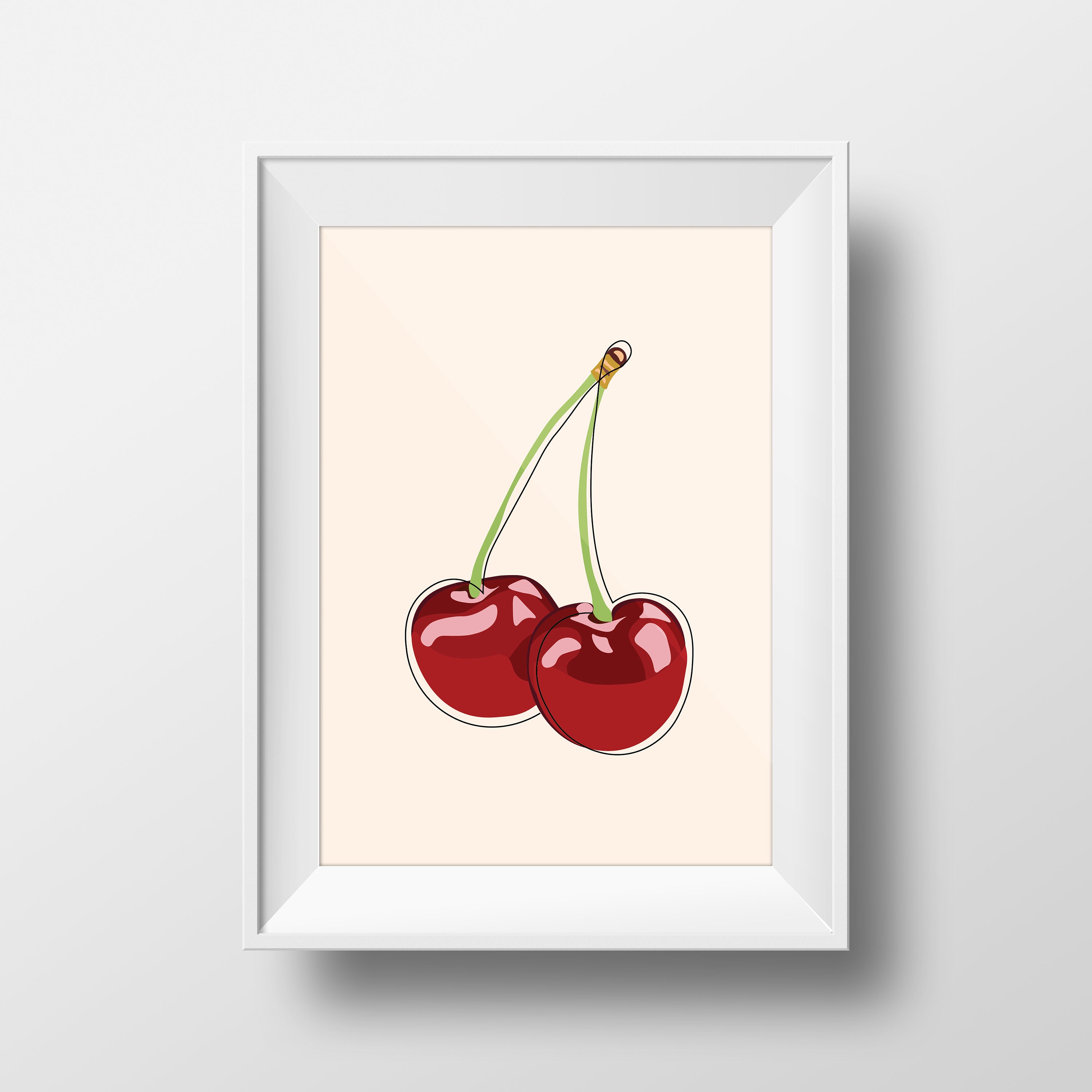 Cherry Print (DIGITAL DOWNLOAD ONLY) - Etsy