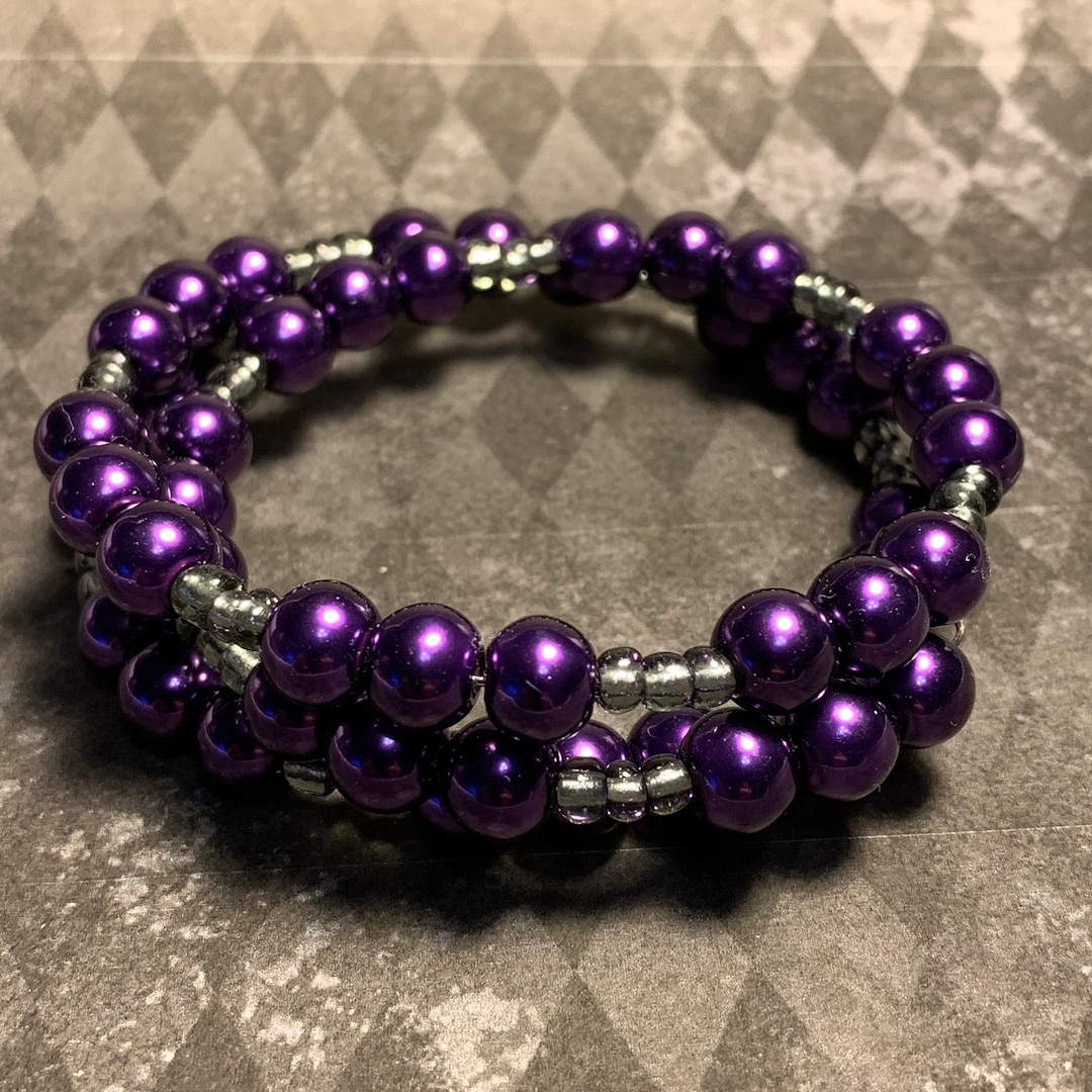 Purple Oppulence Collection | Purple Bracelet | Purple Jewelry | Beaded ...