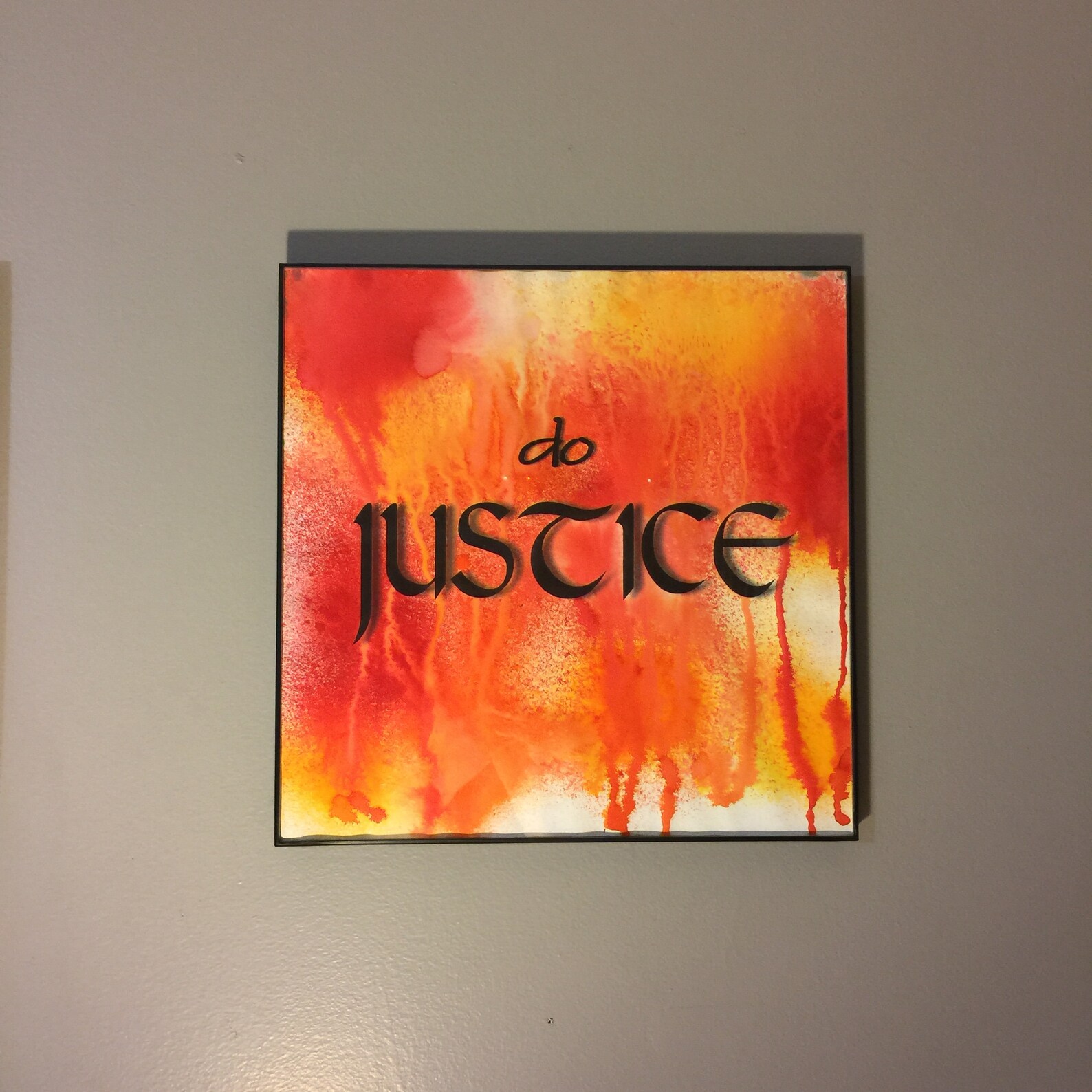 Do Justice | Justice Artwork | Original Law Art | Attorney Gift | Law ...