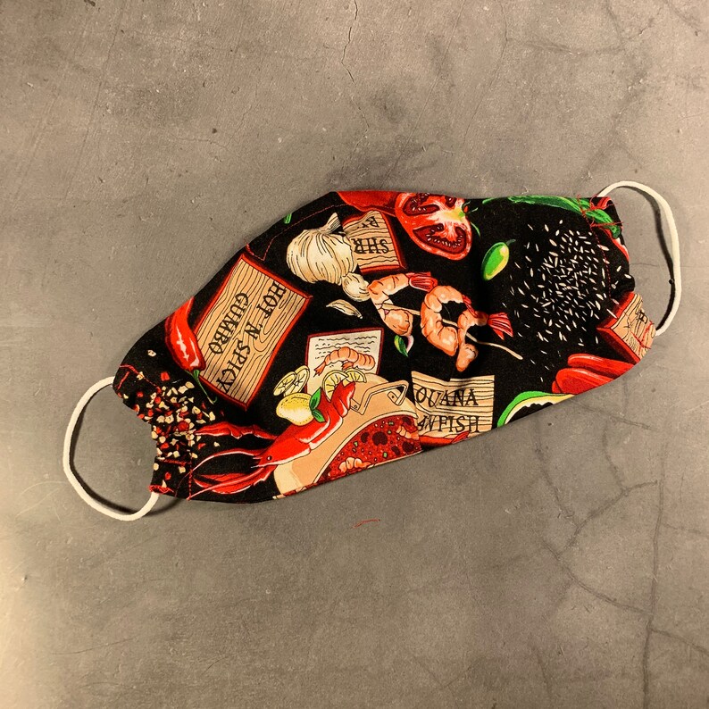 Made in USA Food Drink Face Masks FAST Shipping Protective Face Mask ...