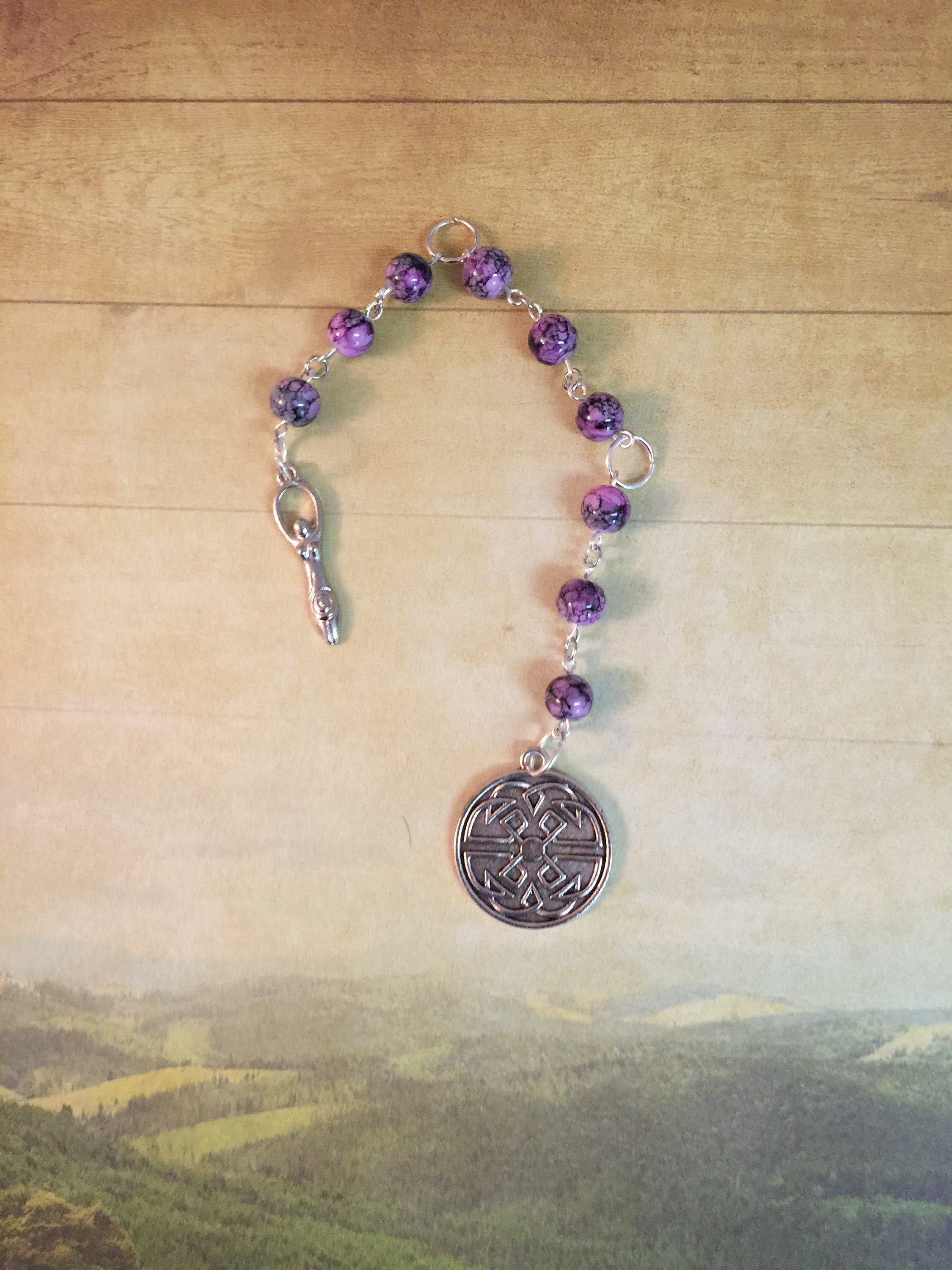 Pagan Prayer Beads | Celtic Prayer Beads | Spiral Goddess | Fertility ...