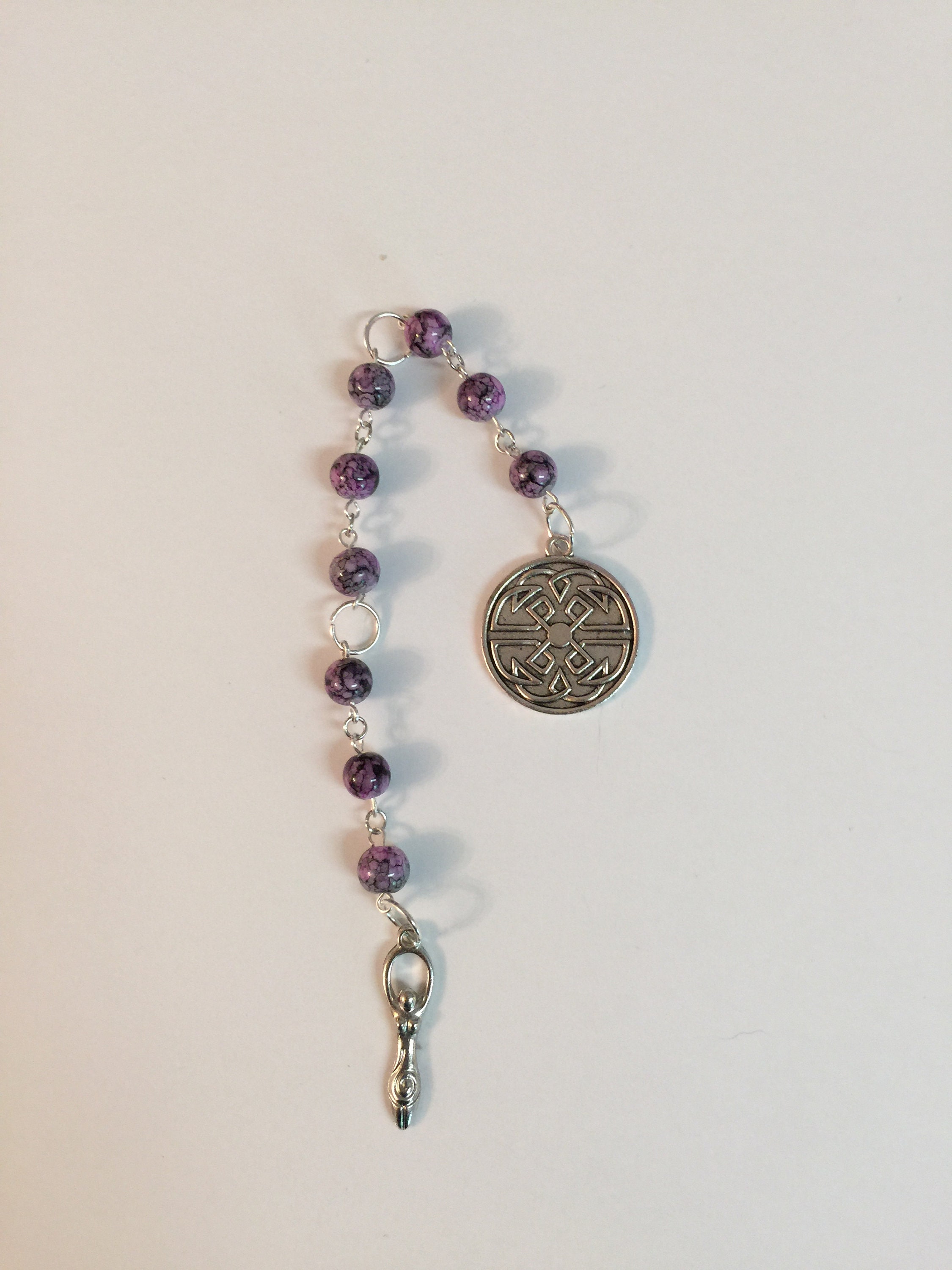 Pagan Prayer Beads | Celtic Prayer Beads | Spiral Goddess | Fertility ...