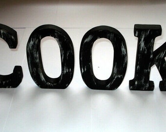 Cook Letters - Etsy