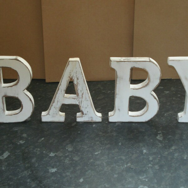 Shabby Chic Letters - Etsy