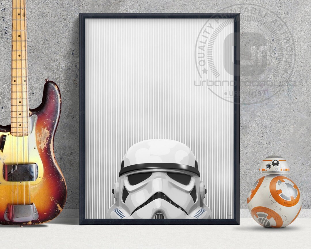 Soldier Trooper Bottom PRINTABLE ART Storm Soldier Dark - Etsy