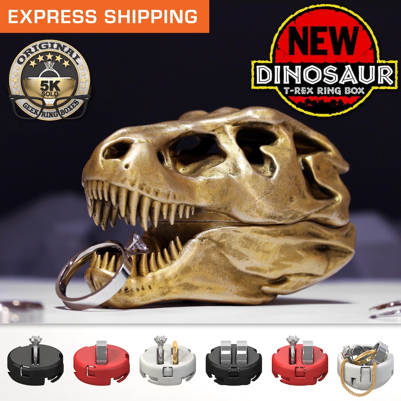 Dino Ring Holders - Etsy
