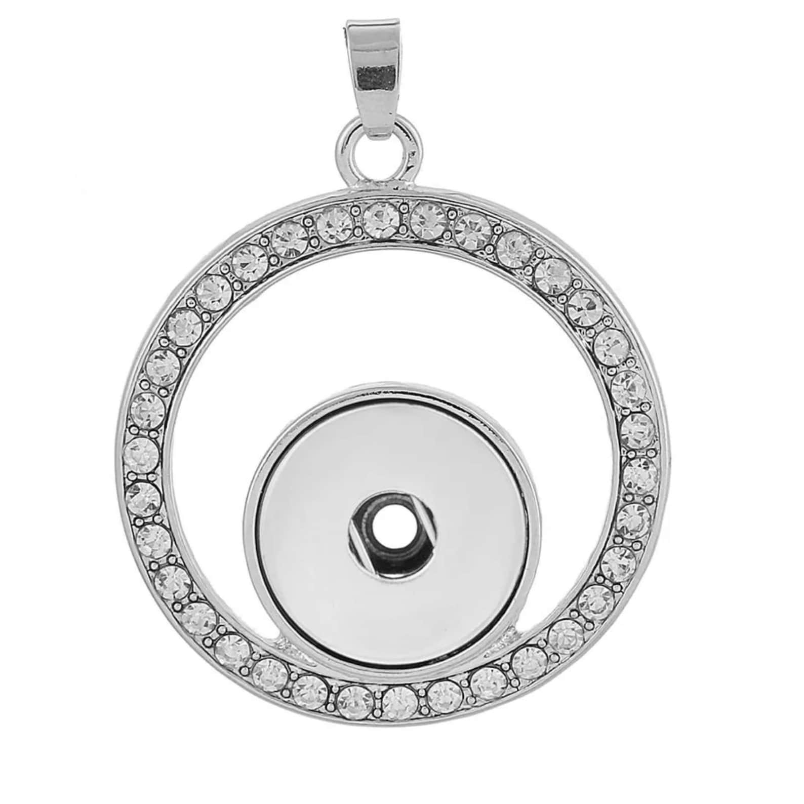 Snap Jewelry Snap Button Pendant Snap Necklace Snap Button - Etsy