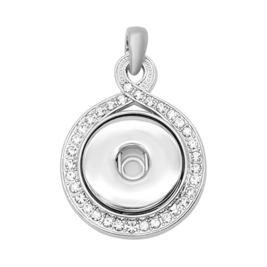 Snap Button Pendant, Snap Necklace, 18-20 Mm , Comes With Chain - Etsy