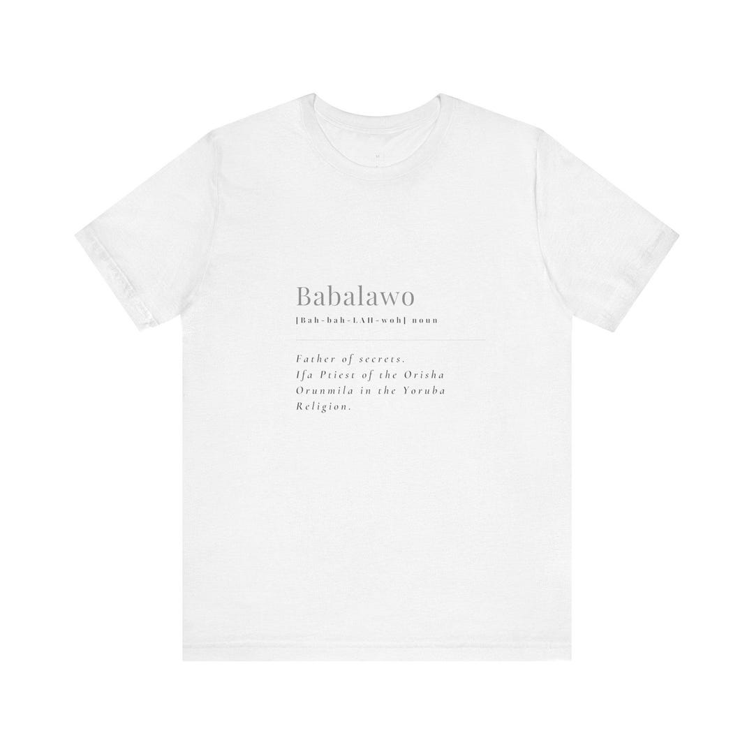 Babalawo, Orisha, Orunmila, Ifa, Male T-shirt Santeria Yoruba Ifa ...