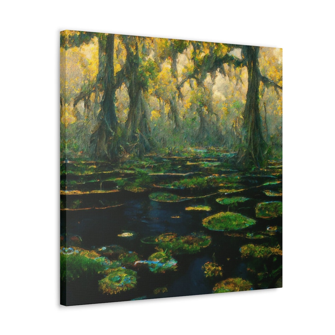 Bayou Impressions Louisiana Painting Artwork Decor, Swamp Wall Art Gift ...