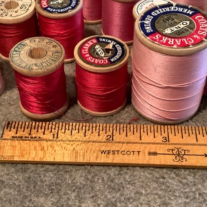 Antique and Vintage Thread on Wooden Spools: Pick and Choose - Etsy