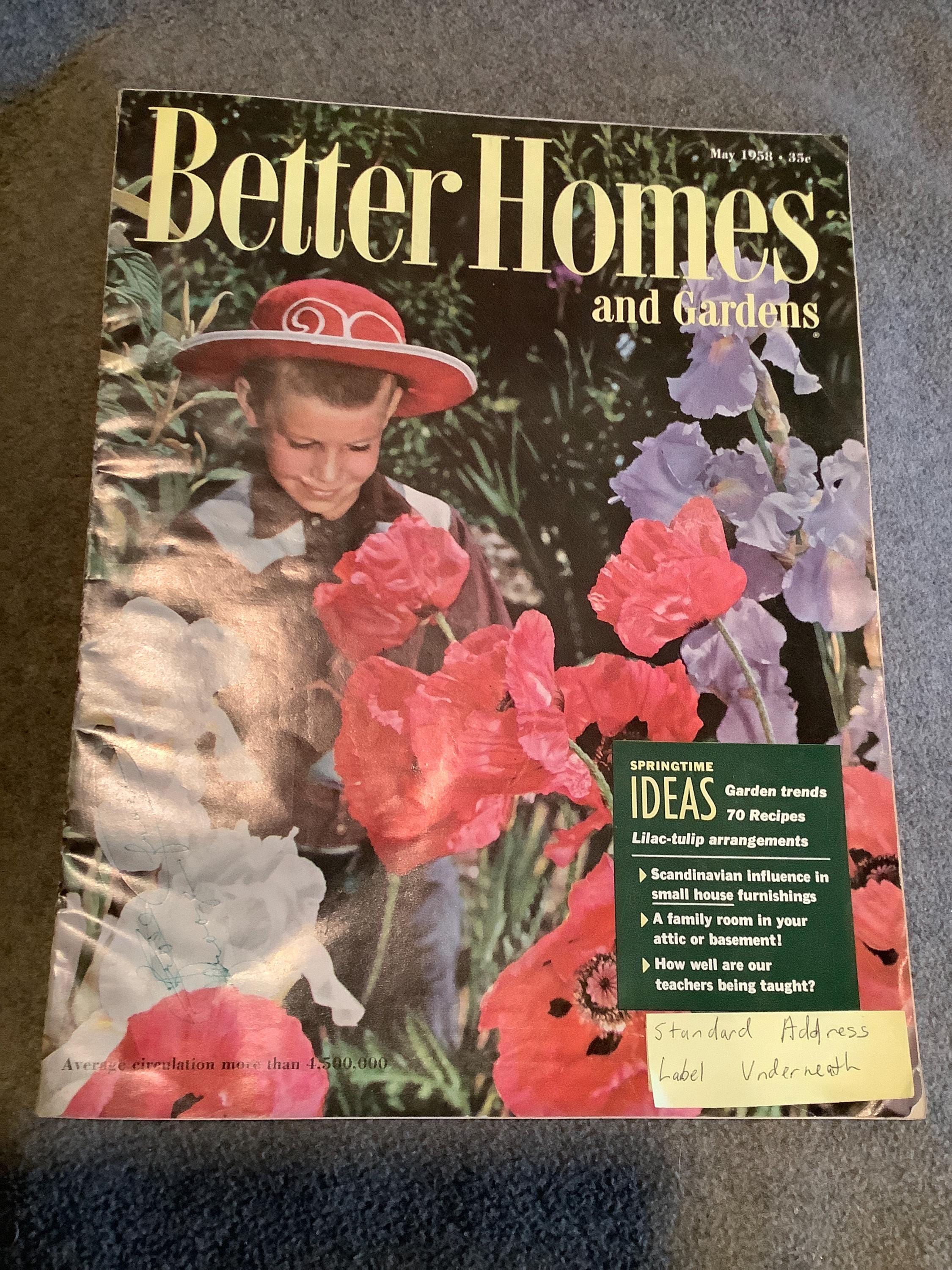 1958-1959 Better Homes and Gardens Magazines - Etsy