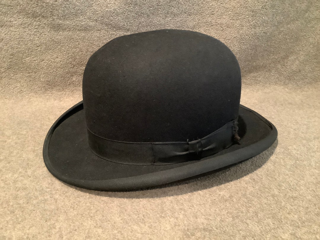 John B. Stetson Derby, Aka Bowler, Billycock, or Coke Hat Size 7 - Etsy