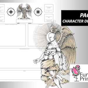 Dnd Character Sheet Gods Minimal 5e | Dungeons and Dragons Character ...