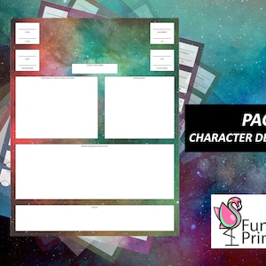 Dnd Character Sheet 5e Adventures in Space | Dungeons and Dragons ...
