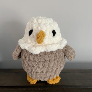 Chunky Eagle Plushie |eagles|green Bird|bald Eagle|bird Gang|green ...