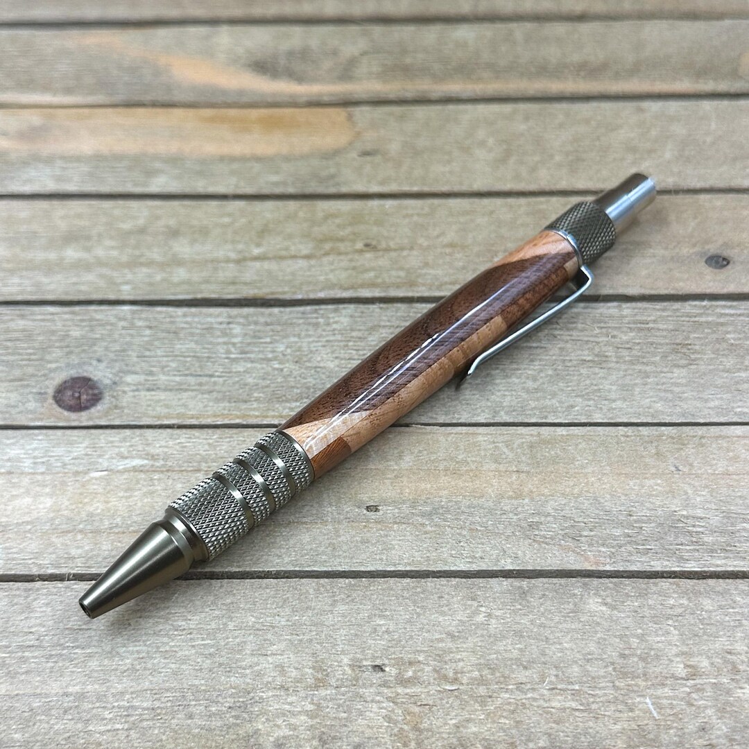 Aluminum Burnt Bronze Every Day Carry Click Pen, Pocket Click Pen ...