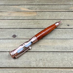 Satin Rose Gold Hourglass Twist Pen, Time Keeping Pen, Sands of an ...