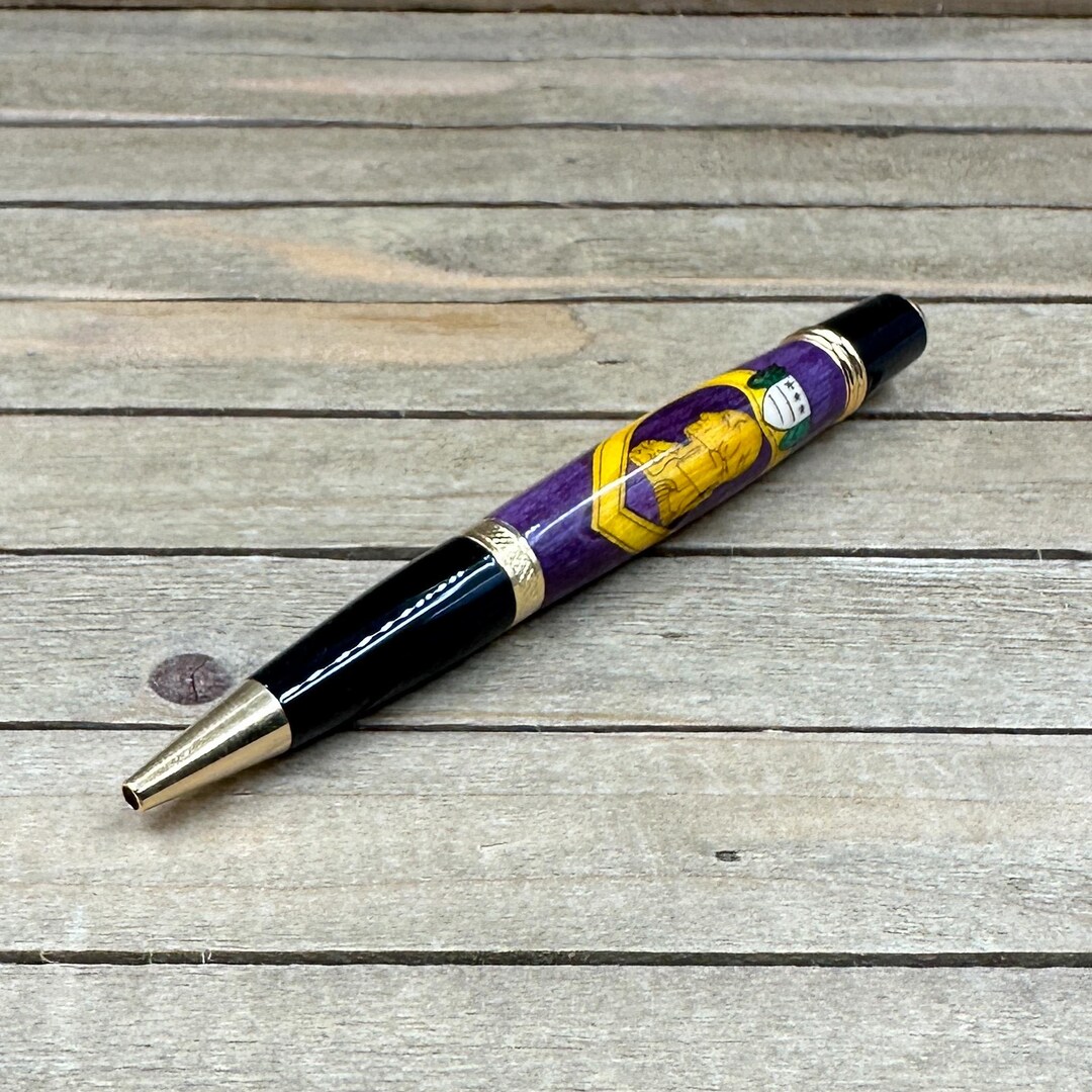 US Military Purple Heart Award Ballpoint Pen, USA Veteran Gift, Badge ...
