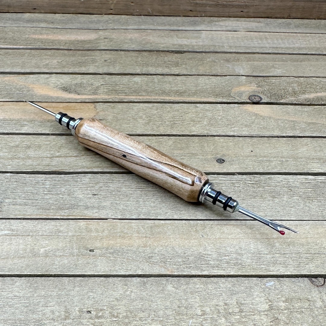 Ambrosia Maple Wood Seam Ripper and Awl, Ergonomic Quilting and Sewing ...