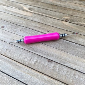 Hot Pink Ergonomic Hand Turned Seam Ripper, Large Seam Ripper, Handmade ...