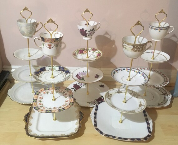 Vintage Four Tier Cake Stand | Etsy UK