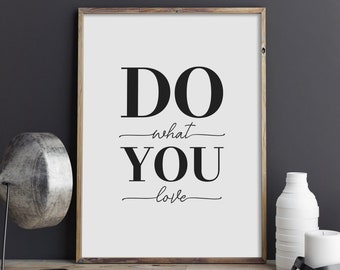 What is Done in Love is Done Well Inspirational Poster Wall - Etsy
