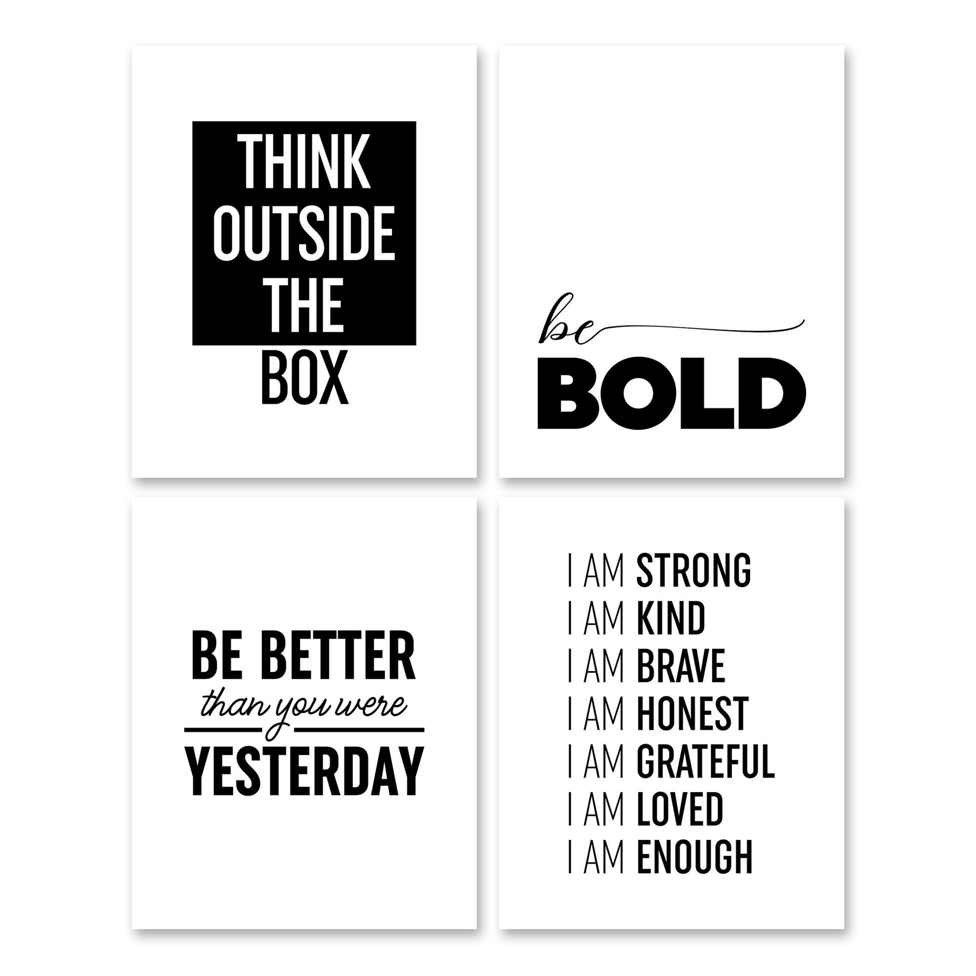 Digital Prints BUNDLE 16 Posters Motivational Printable | Etsy