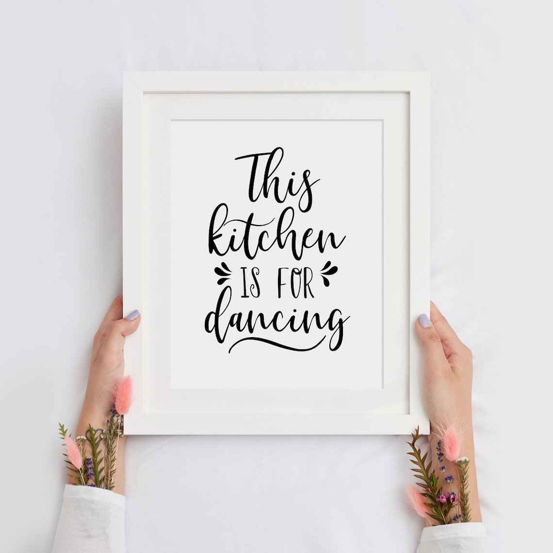 This Kitchen is for Dancing Printable Art Kitchen Poster - Etsy