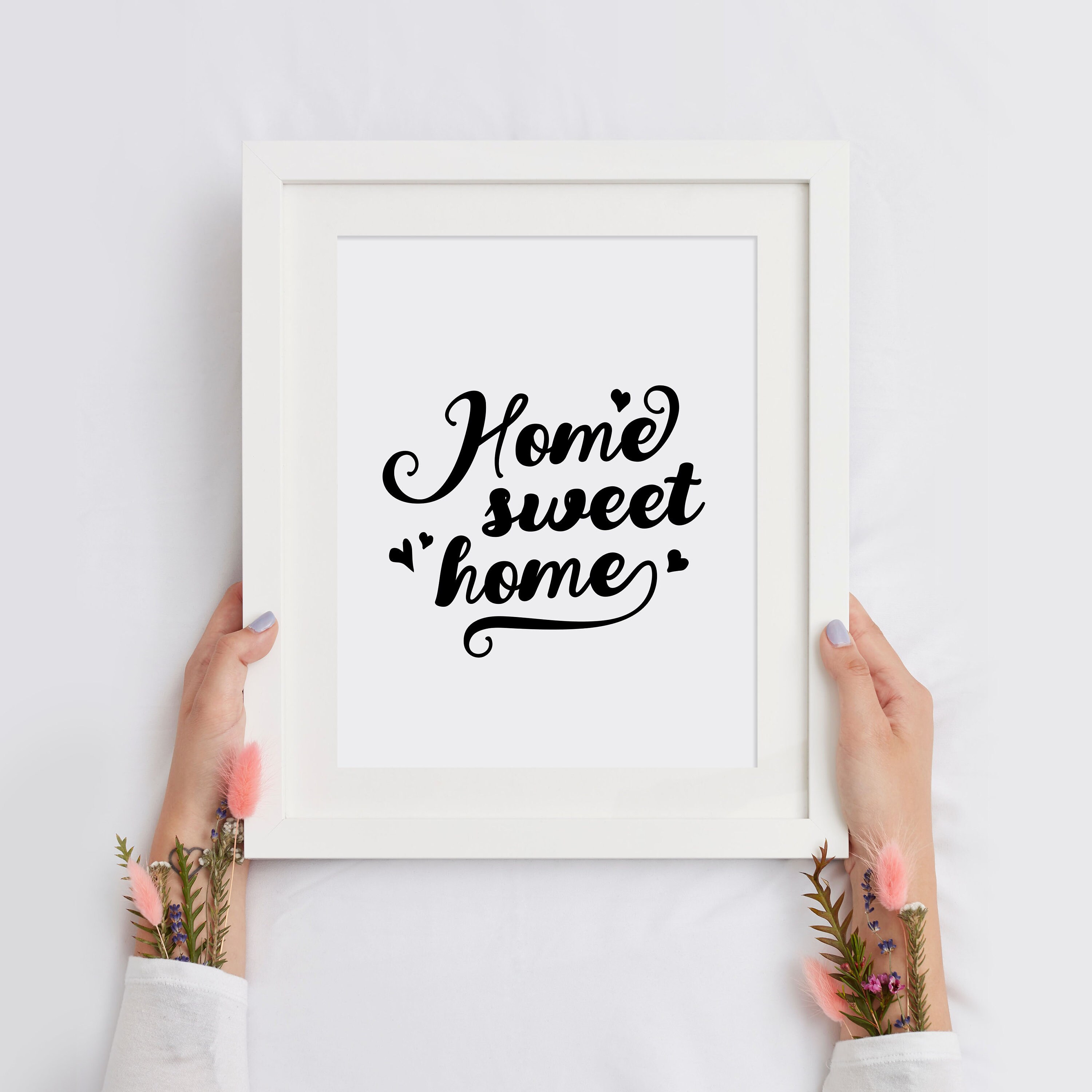Home Sweet Home Printable Art Hallway Poster Entry Room Wall - Etsy