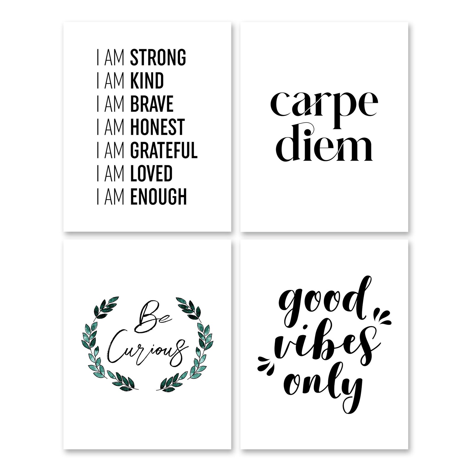 Digital Prints BUNDLE 16 Posters Inspirational Printable - Etsy