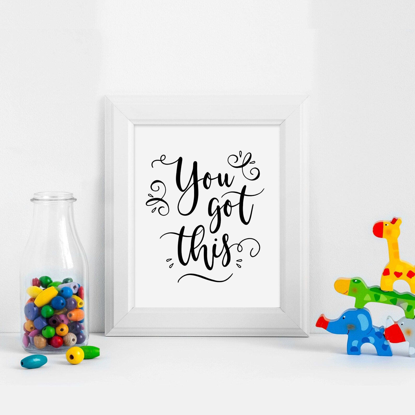 You Got This Print Motivational Poster Inspirational Wall - Etsy