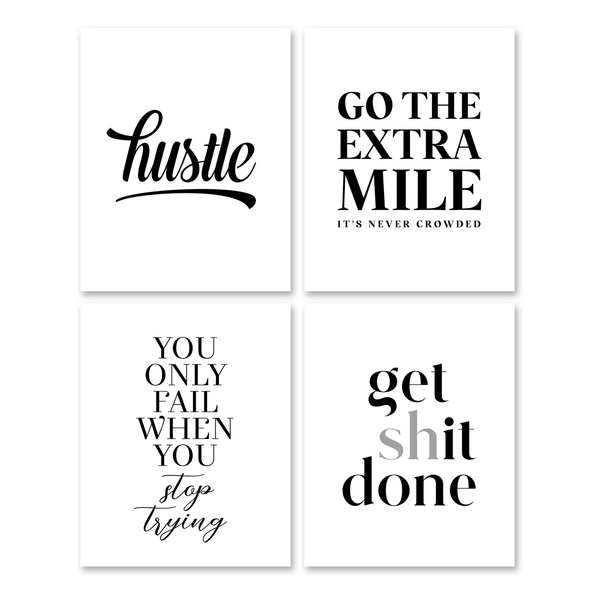 Digital Prints BUNDLE 16 Posters Motivational Printable | Etsy