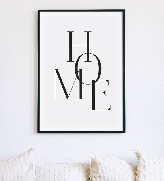 Home Printable Wall Art Hallway Poster Home Sign Entry Room - Etsy