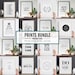 Digital Prints BUNDLE, 16 Posters, Inspirational Printable Quotes ...
