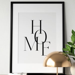 Home Printable Wall Art, Hallway Poster, Home Sign, Entry Room Minimal ...